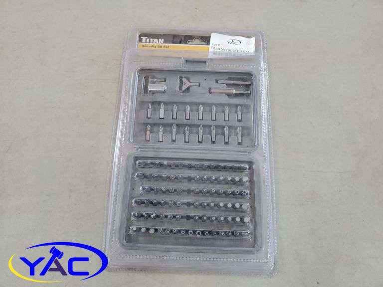 Titan Security Bit Set - YAC Auctions
