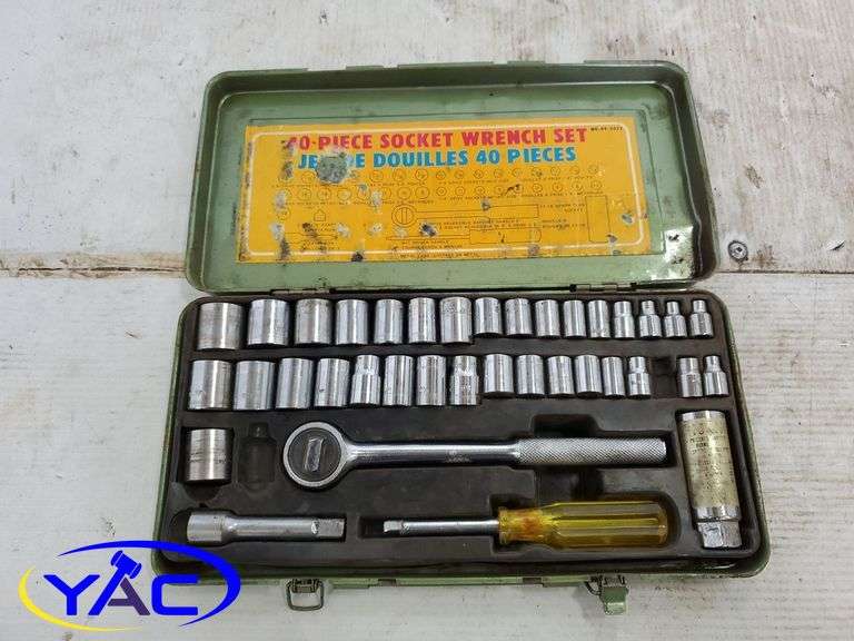 40pc Socket Set - YAC Auctions