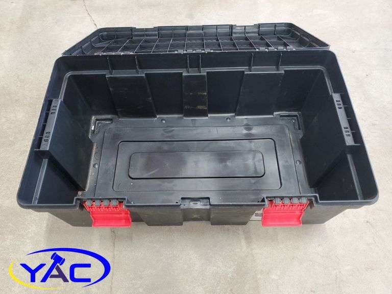 Black Storage Box - YAC Auctions