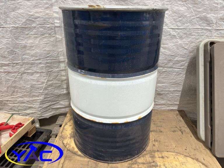 Barrel Of Red Lithium Grease - YAC Auctions