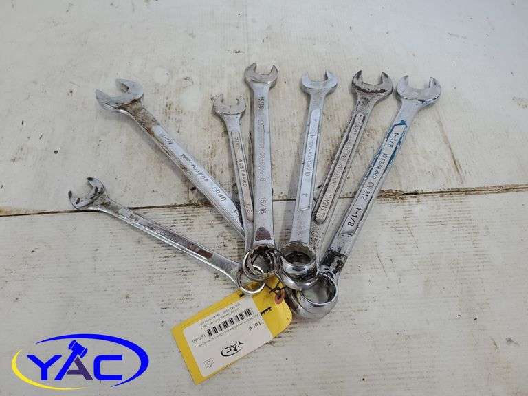 Part Set Of Westward Box End / Open End Wrenches - YAC Auctions