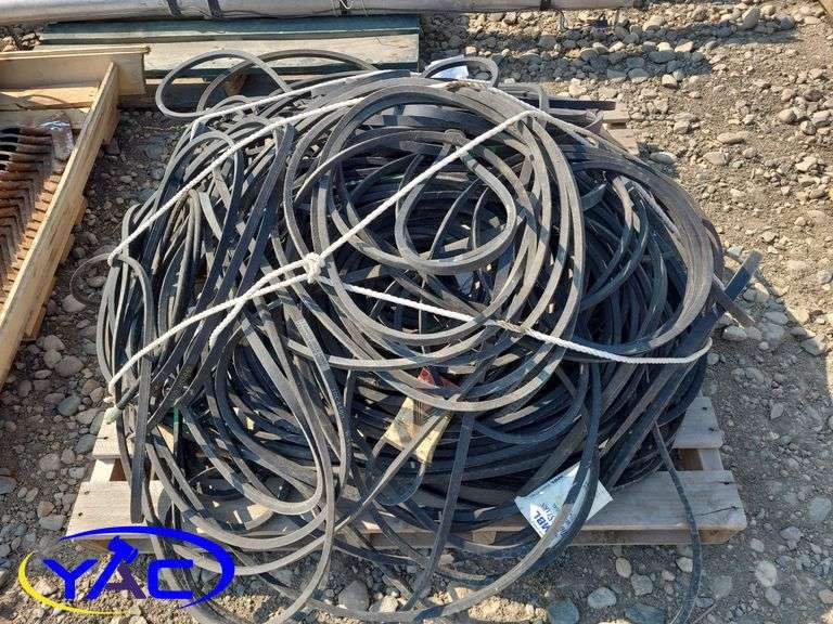 Pallet of Misc. Belts - YAC Auctions