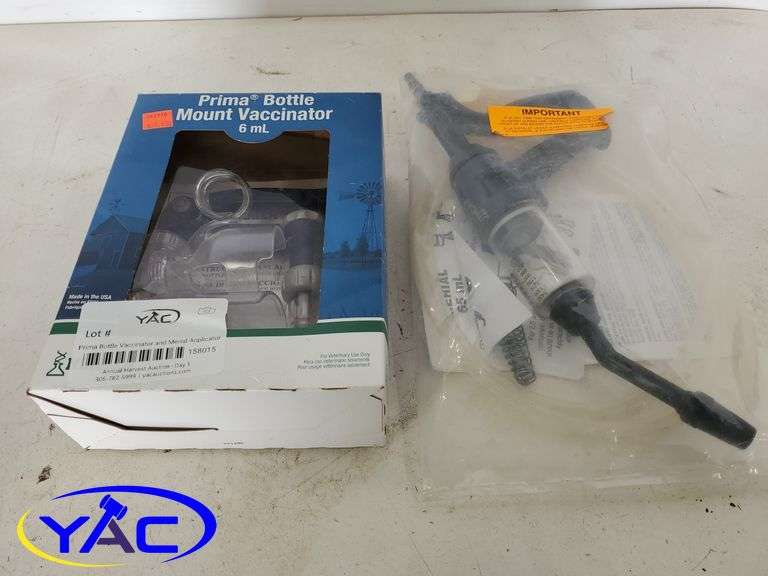 Prima Bottle Vaccinator and Merial Applicator - YAC Auctions