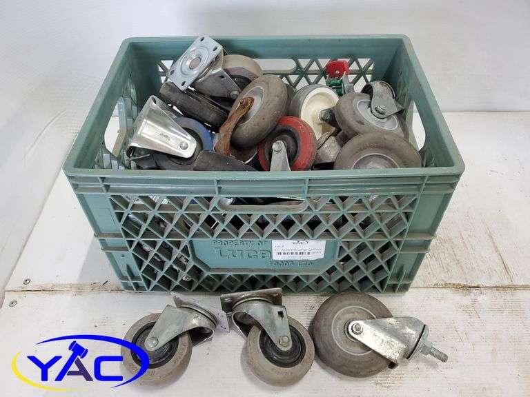 47 - Assorted Large Castors - YAC Auctions