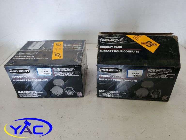 2 - Conduit Storage Pipe End Kits & Wall Closet Door Enrty Kit - YAC ...