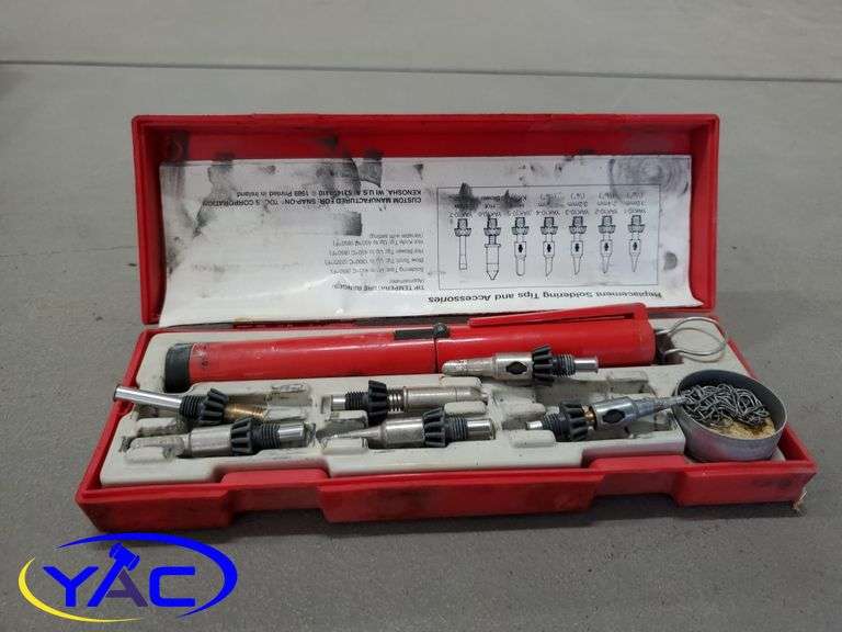 Blue Point Soldering Set With Multiple Tips - YAC Auctions