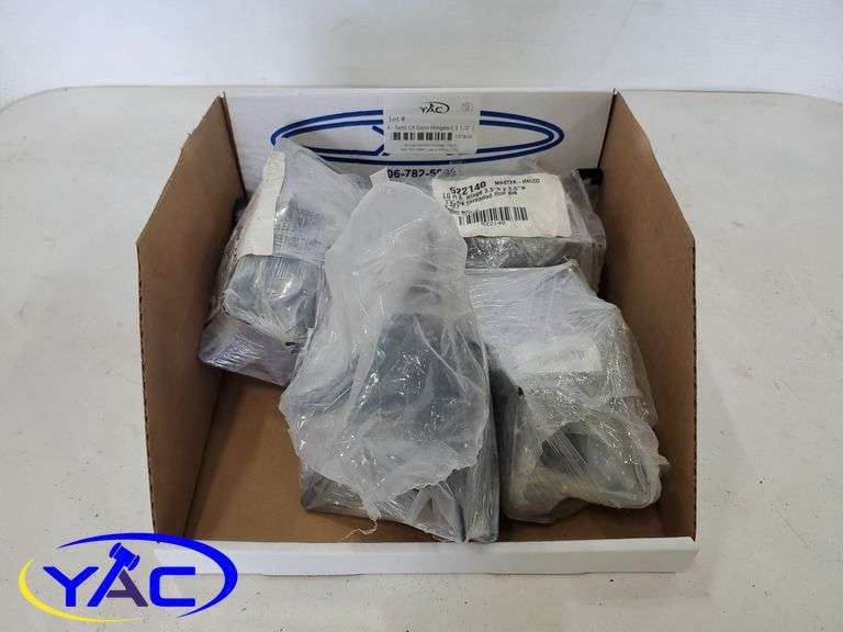 4 - Sets Of Gate Hinges ( 3 1/2" ) - YAC Auctions