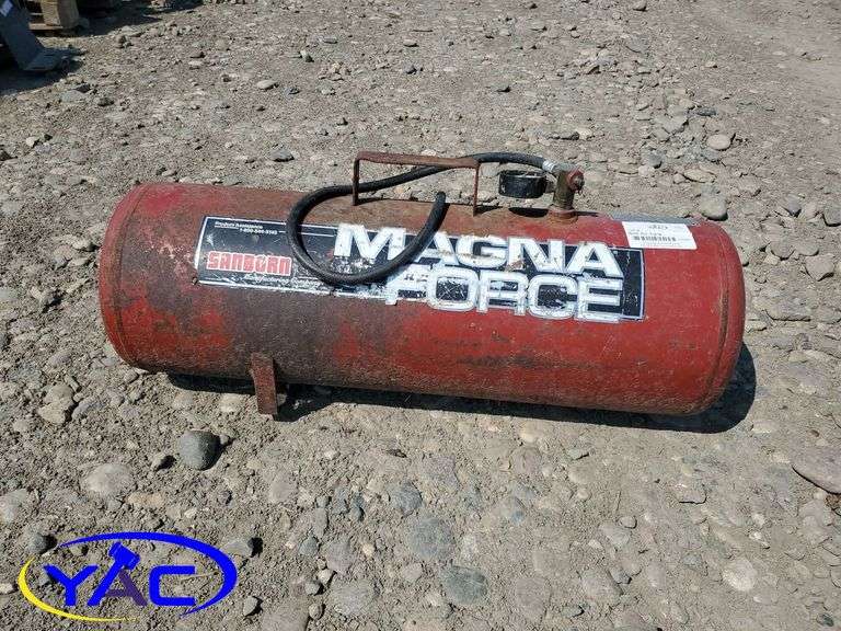 Red Air Tank - YAC Auctions