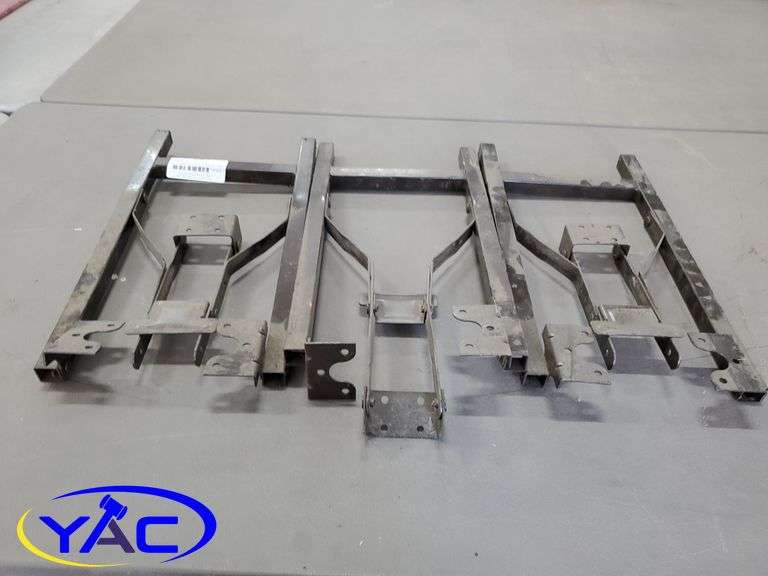 3 - Folding Metal Table Legs - YAC Auctions