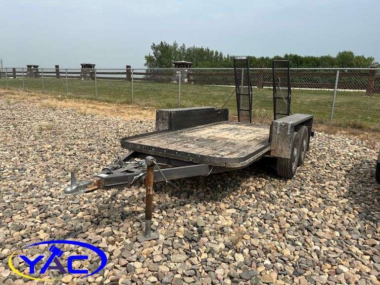 1990 HOMEBUILT TRAILER - YAC Auctions