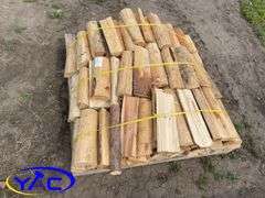 Pallet Of Dry Seasoned Spruce Firewood - YAC Auctions