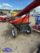 3HP 220v 16' Transfer Auger With Two Hoppers - YAC Auctions