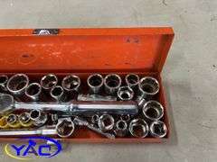 Grey Socket Set (Orange) - YAC Auctions