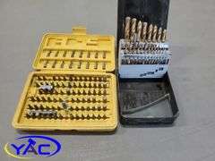 Benchmark Drill Bit Set & Yellow Bit Driver Set - YAC Auctions