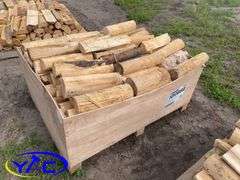 Pallet Of Dry Seasoned Spruce Firewood - YAC Auctions