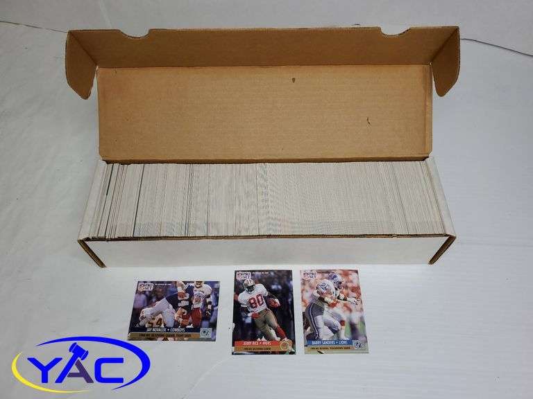 1991 Pro Set Football Cards - YAC Auctions