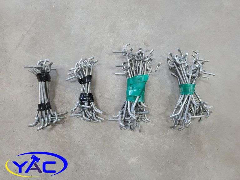 Approx. 60 Peg Board Hooks - YAC Auctions