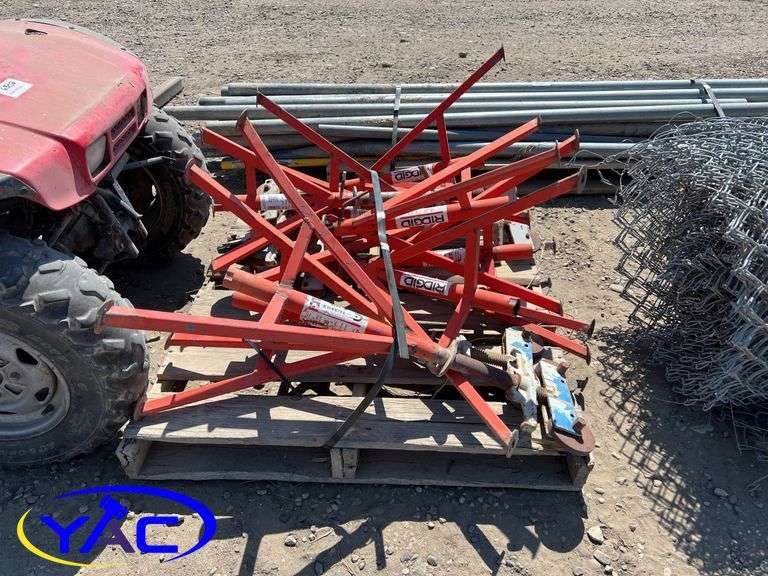 Pallet Of Misc. Pipe Stands - YAC Auctions