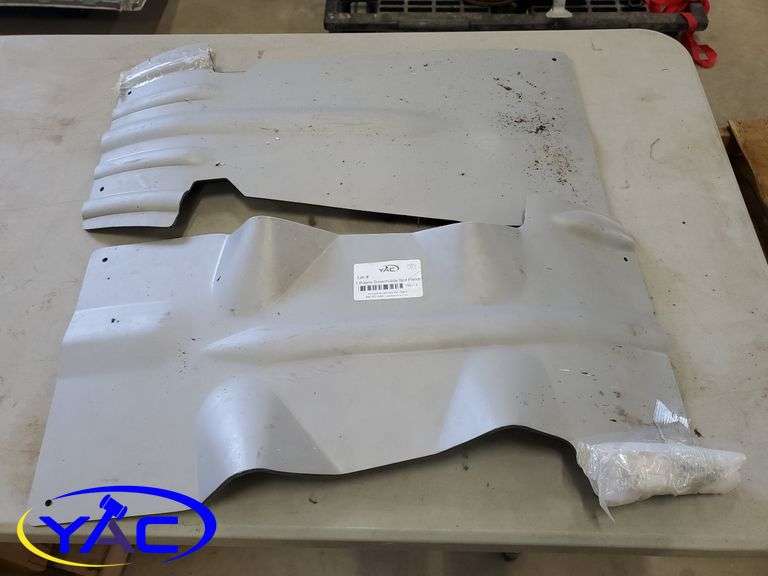 2- Polaris Snowmobile Skid Plates - YAC Auctions