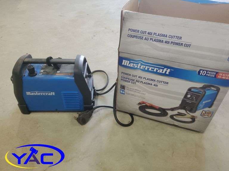 Mastercraft Plasma Cutter - YAC Auctions