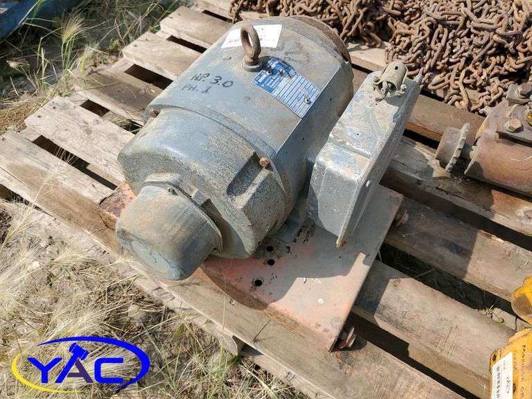 3hp Electric Motor - YAC Auctions