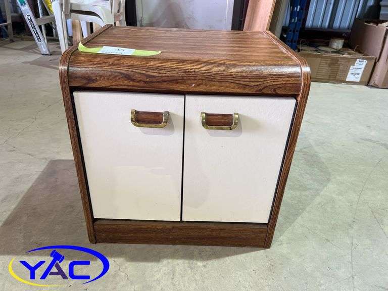 Wooden Side Table / Night Stand - YAC Auctions