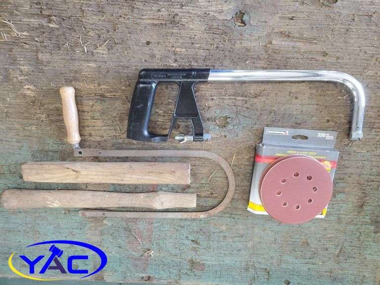 Hacksaw & Rubber Mallet & Hammer - YAC Auctions