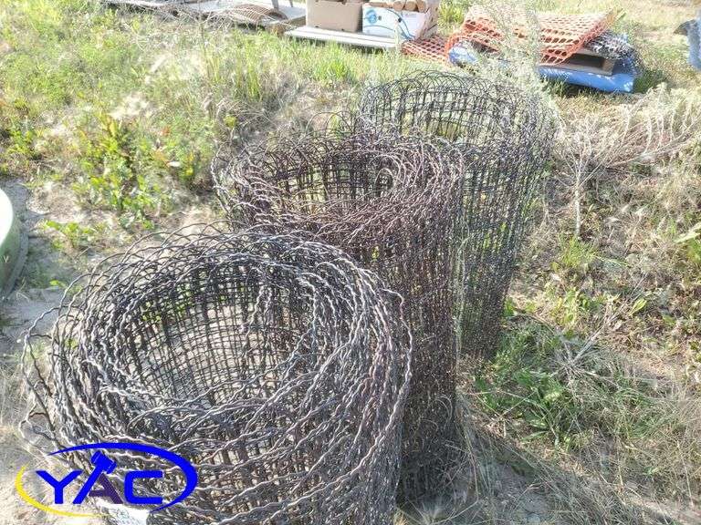 3- Rolls Of Page Wire - YAC Auctions