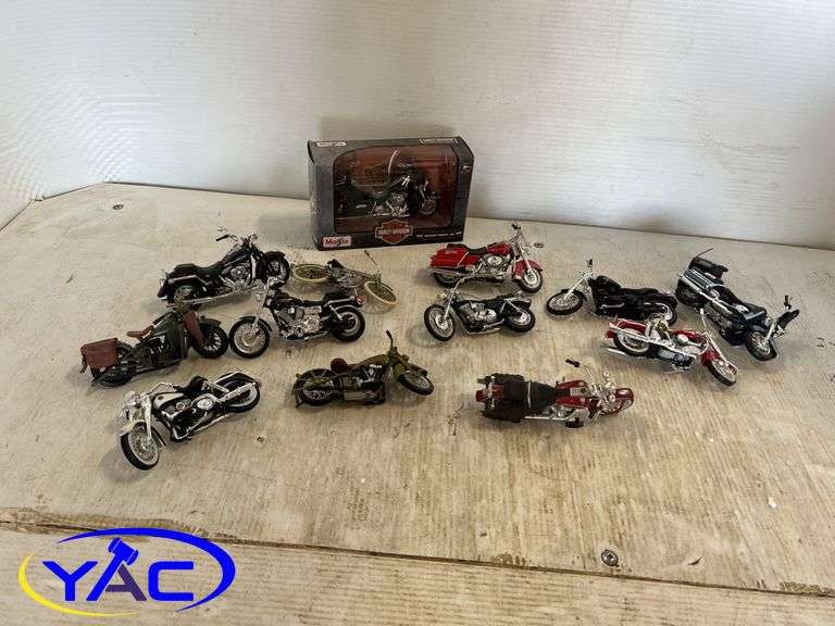 Harley Davidson Motorcycles Collection - YAC Auctions