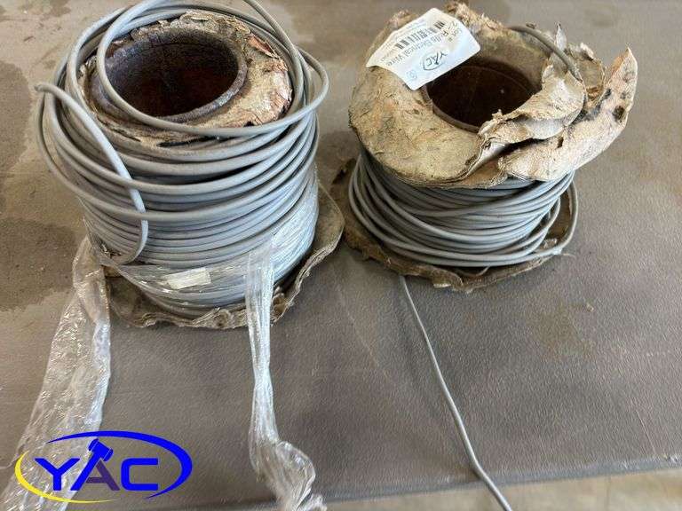 2 - Rolls Electrical Wire - YAC Auctions