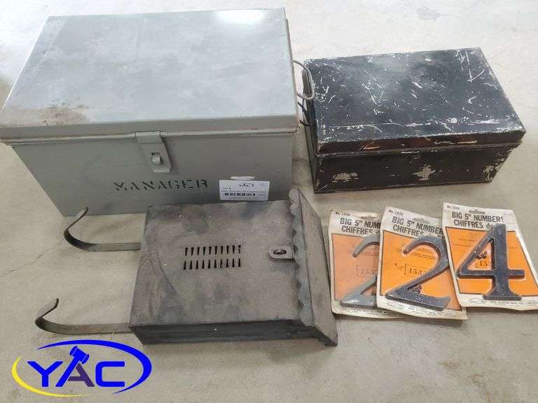 Mail Box and Storage boxes - YAC Auctions