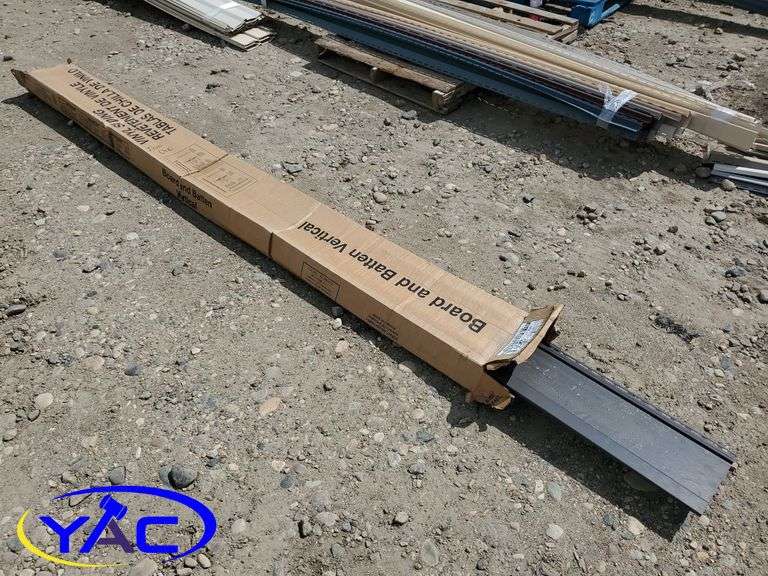 1 Box Grey Board and Batten - YAC Auctions