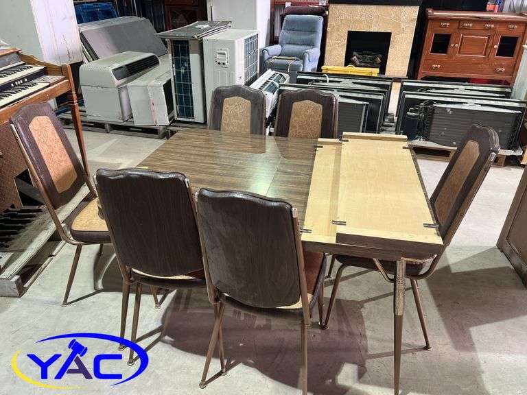 Table With 6 Chairs - YAC Auctions