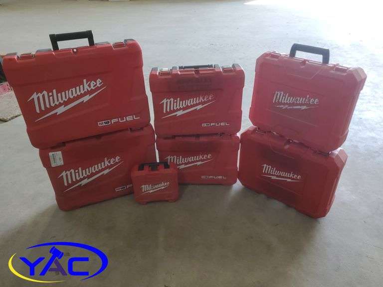 Empty Milwaukee Tool Cases - YAC Auctions