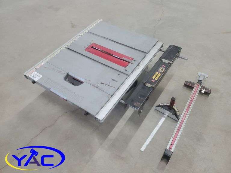 10" Table Saw Broken Base - YAC Auctions