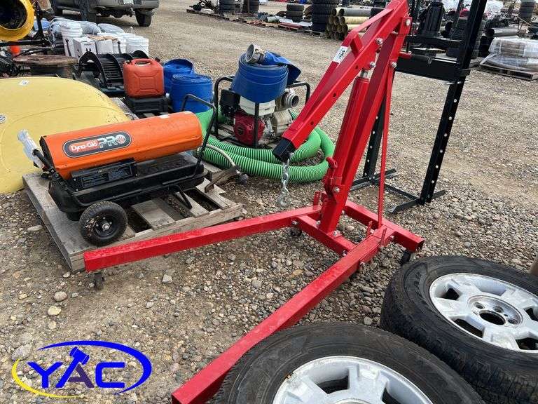 2 Ton Big Red Engine Hoist - YAC Auctions