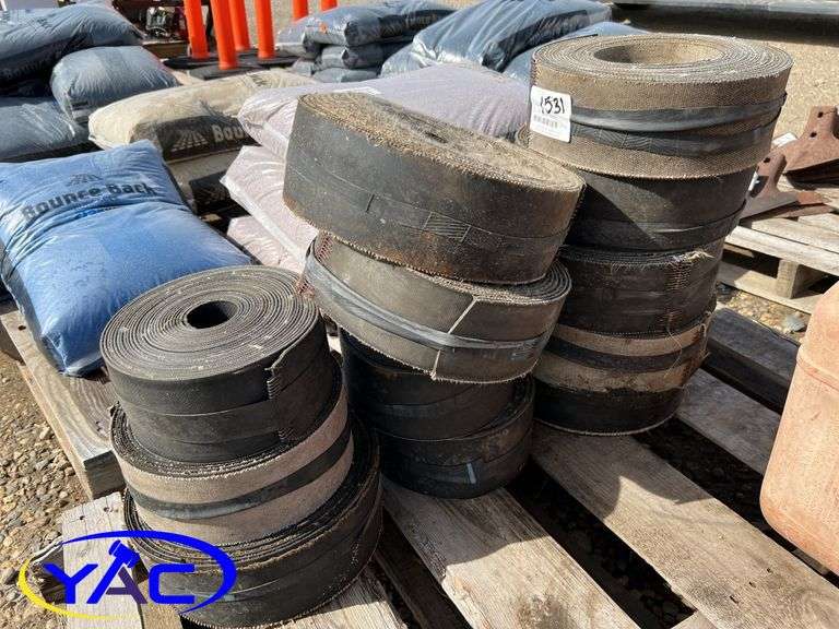 12 - 4" Baler Belts - YAC Auctions