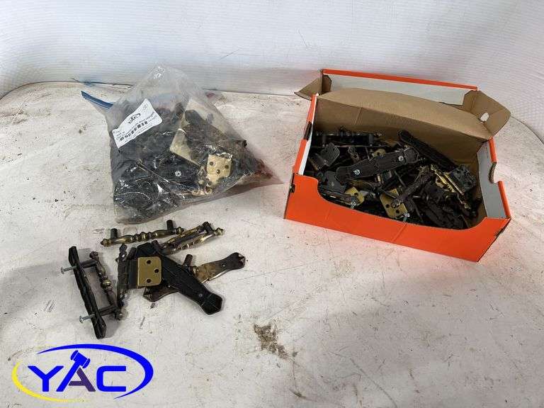 Old Drawer Pulls and Hinges - YAC Auctions