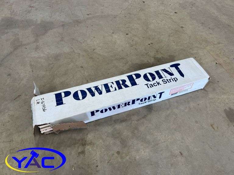 Box Of Power Point Tack Strips - YAC Auctions