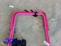 Pink Foldable Saddle Stand - YAC Auctions