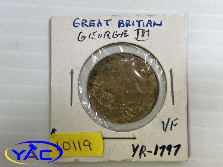 1797 Great Britain Token - YAC Auctions