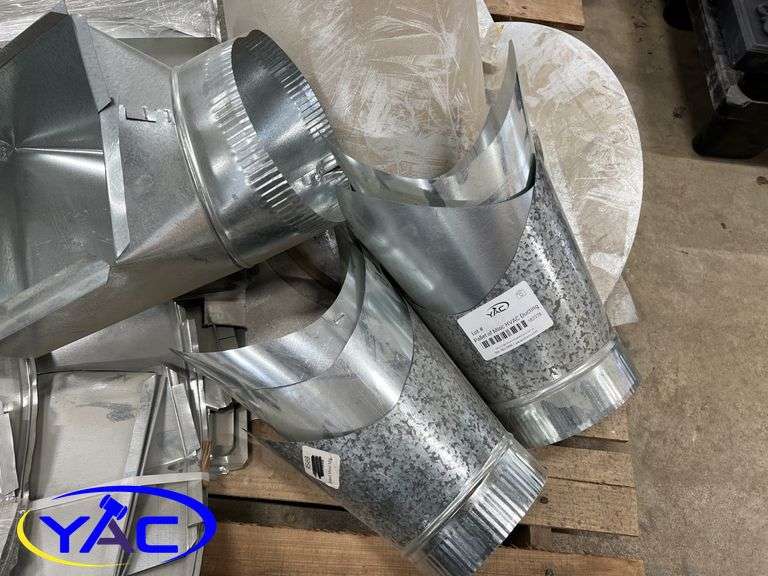 Pallet Of Misc. HVAC Ducting - YAC Auctions