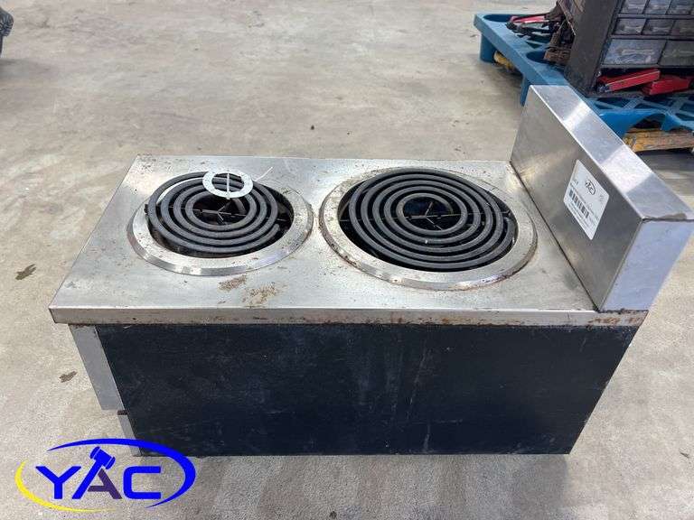 Element Hot Plates W/ 2 Burners 220V - YAC Auctions