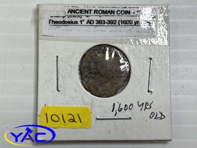 "Theodosius" Ancient Roman Coin - YAC Auctions