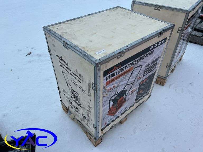 Heavy Duty Plate Compactor - Damaged Box - YAC Auctions