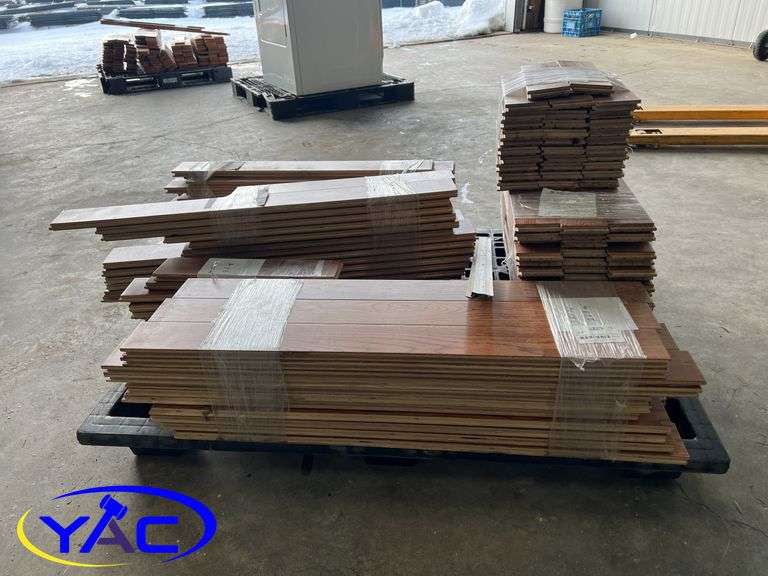 99 Sq Feet - Used Hardwood Flooring - YAC Auctions