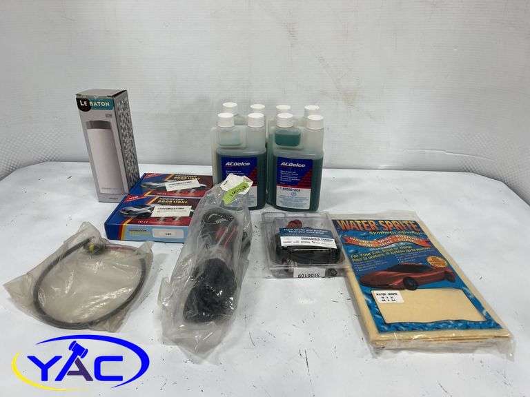AC Delco Fuel Injector Cleaner, Travel Mugs & Ceramx Windshield Coating ...