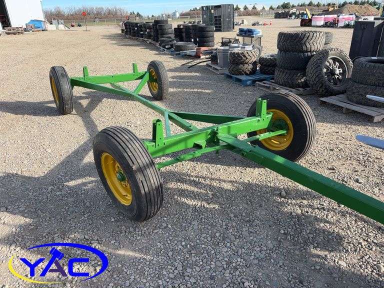 John Deere Industrial Wagon W/ Extendable Hitch - YAC Auctions
