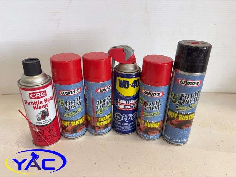 Box of Nut Busters, Lubricants & Cleaners - YAC Auctions