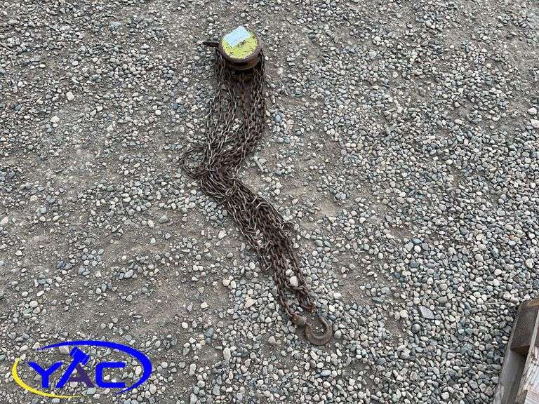 1 Ton Chain Fall - YAC Auctions